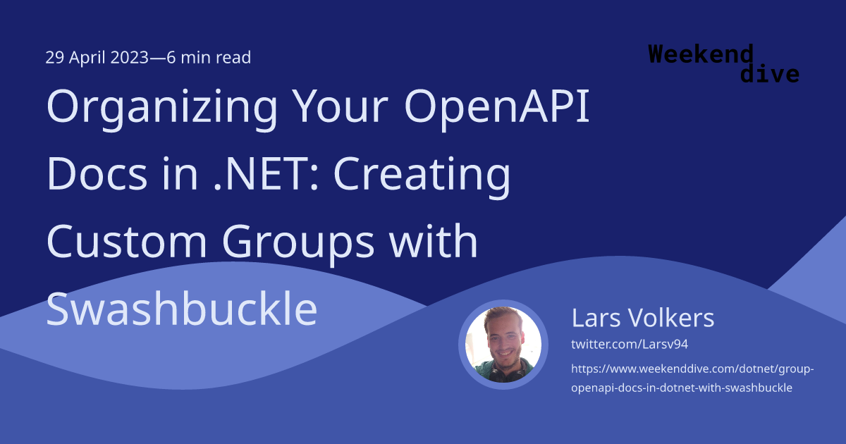 Optimizing Api Docs Using Swashbuckle In Net Weekenddive